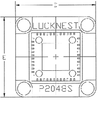 LCC|IC Test&Burn-In Sockets|LCC测试座|IC测试座|LCC老化测试插座|LCC CONNECTOR - 深圳得技 ...