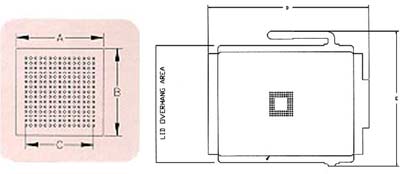 Plastronics LGA|IC Test&Burn-In Sockets|LGA测试座|LGA IC测试座|LGA老化测试插座|LGA ...